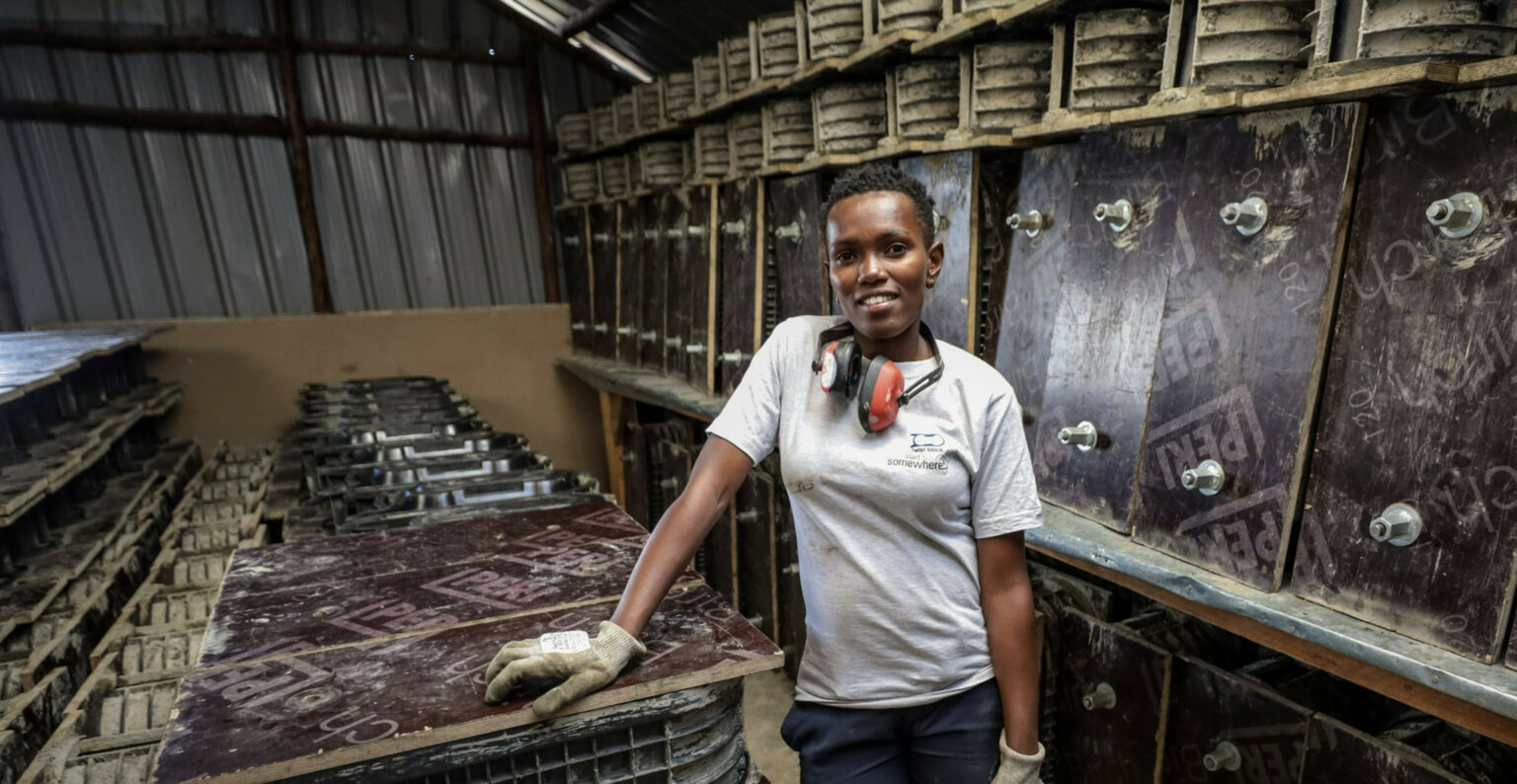 TwistBlocks in Kibera - Habitat for Humanity GB