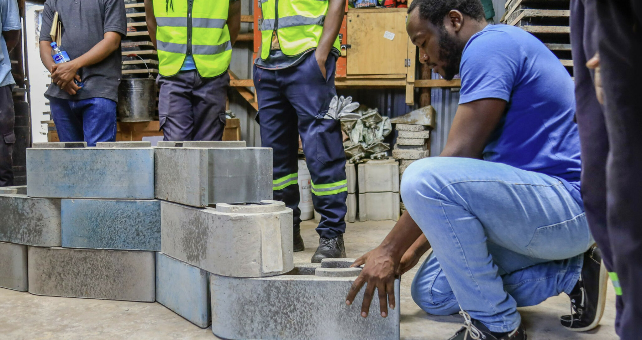 TwistBlocks in Kibera - Habitat for Humanity GB